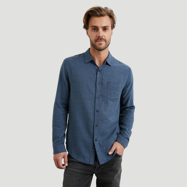 Good Neighbour | Rails Wyatt Shirt (Sea Blue)