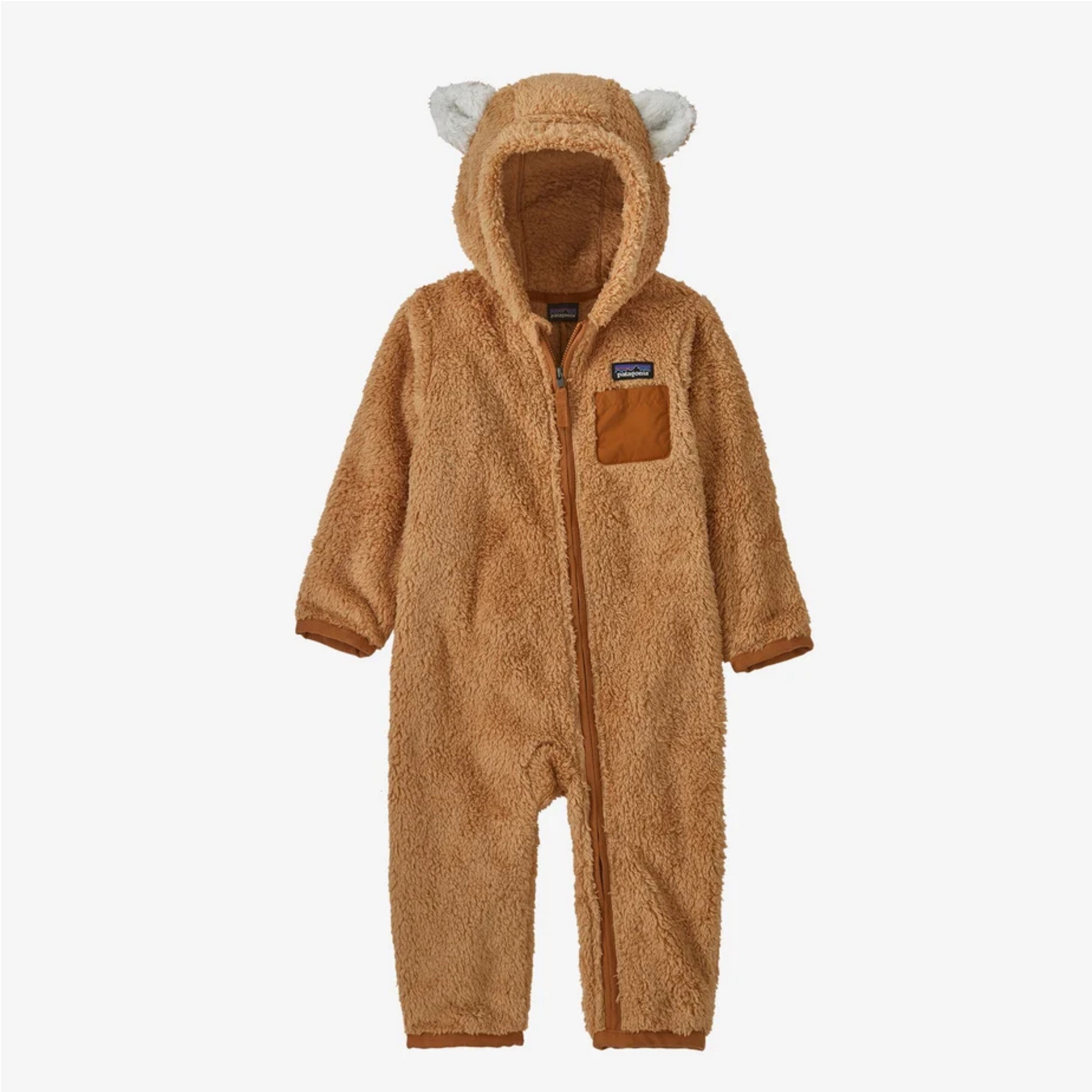 Good Neighbour | Patagonia Baby Furry Friends Bunting (Dark Caramel)