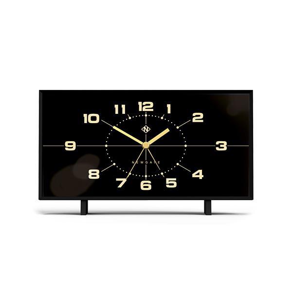 black rectangle clock