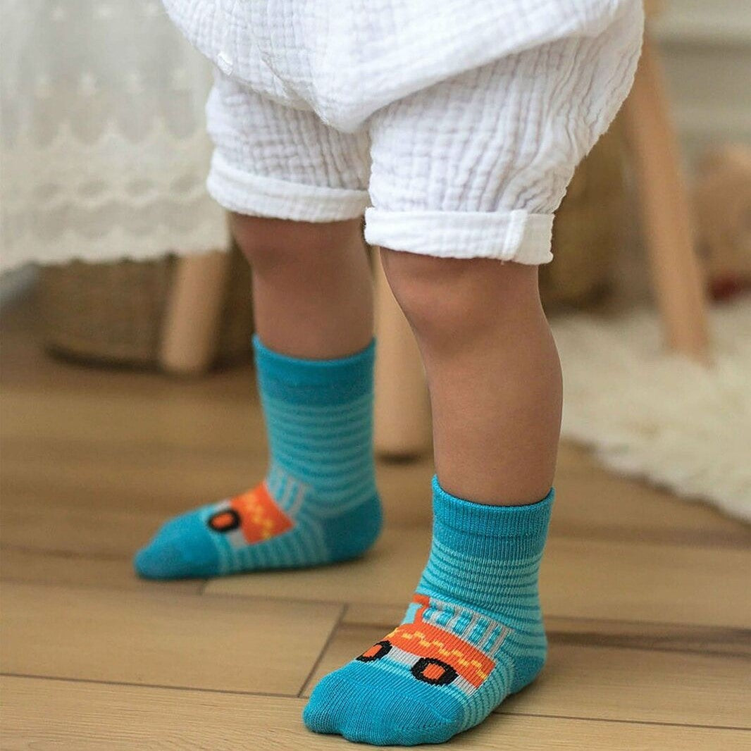 Good Neighbour | Petit Collage Organic Toddler Socks