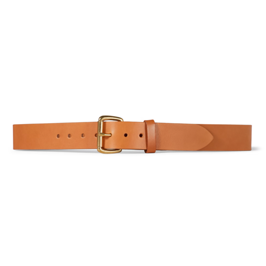 Good Neighbour | Filson Leather Bridle Belt 1-1/2" (Tan Leather)