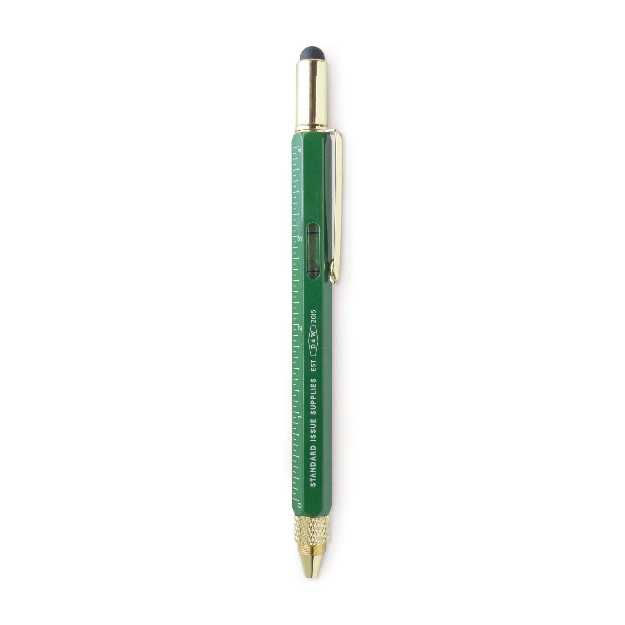Good Neighbour | Design Works Ink Standard Issue Multi-Tool Pen (Green