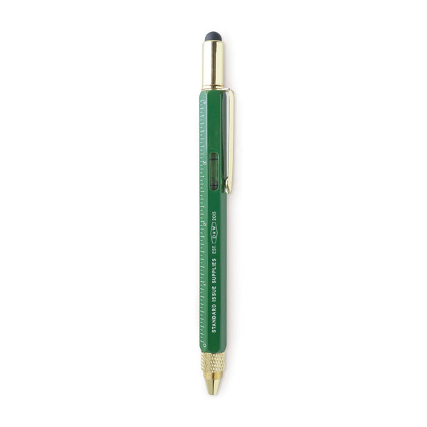 Good Neighbour | Design Works Ink Standard Issue Multi-Tool Pen (Green