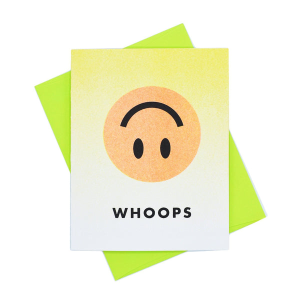 Good Neighbour | Next Chapter Studio Whoops Smiley Face Card